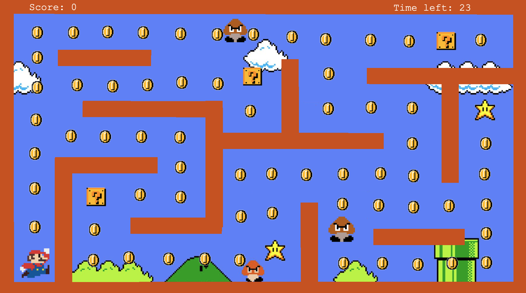 Mario Pac-Man - Free Addicting Game